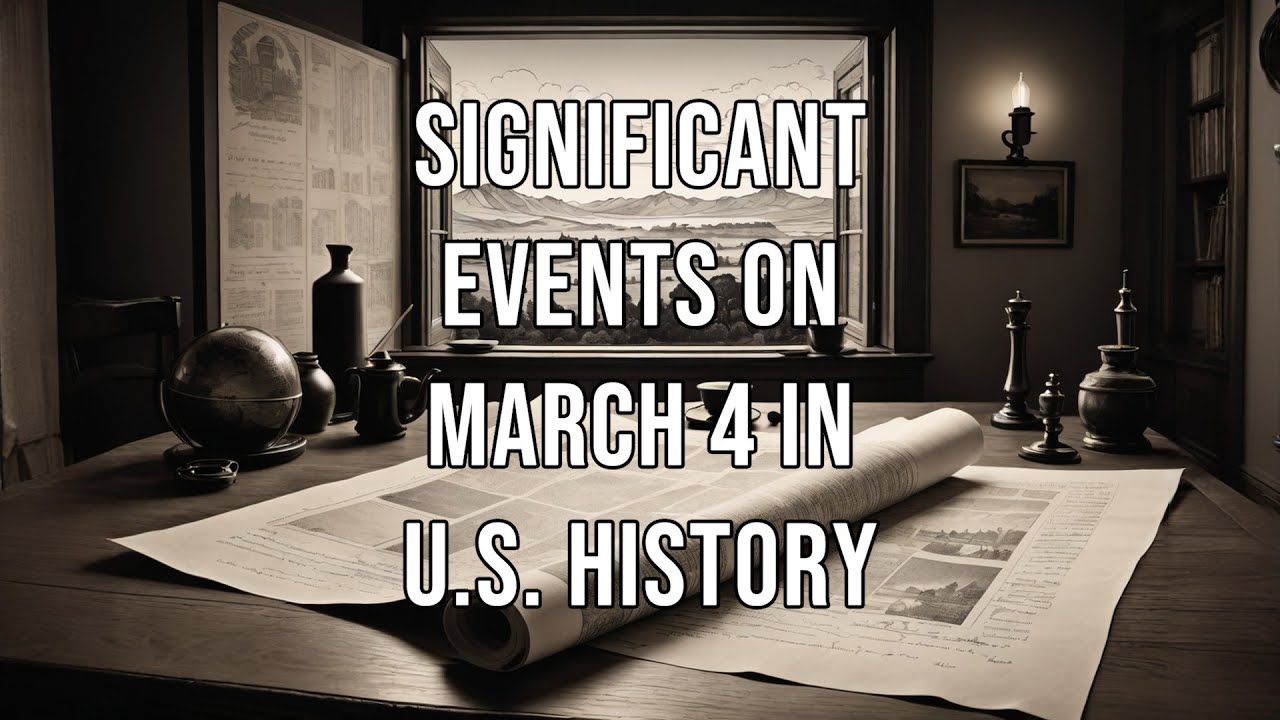 Significant Events on March 4 in U S History - YouTube