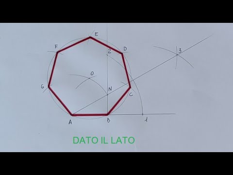 Ettagono dato il lato - YouTube