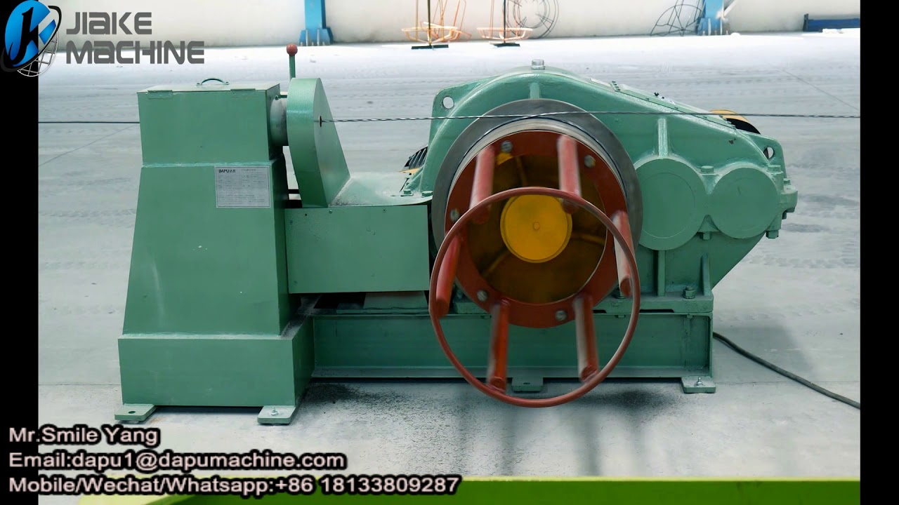 Twisted square bar drawing machine - YouTube