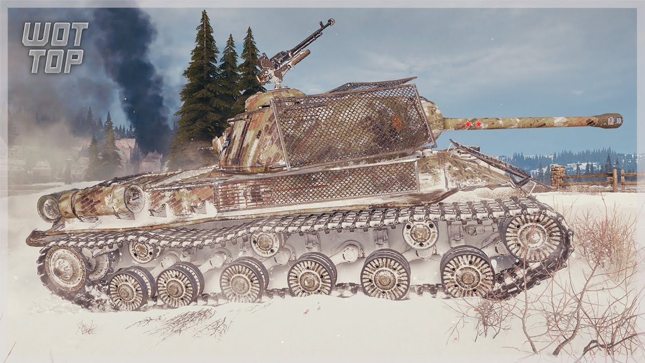 IS-2 Shielded - 6.8K Damage 9 Kills - World of Tanks - YouTube