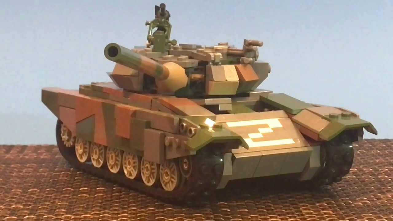 SNEAK PEAK - LEGO Russian T-90 Tank Invasion of Ukraine - YouTube