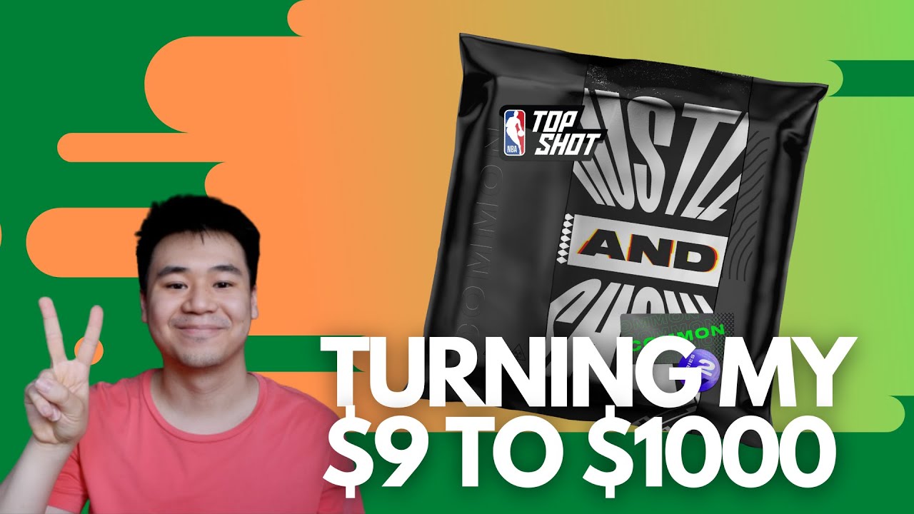 $9 to $1000 Challenge EP. 3 | NBA Topshot - YouTube