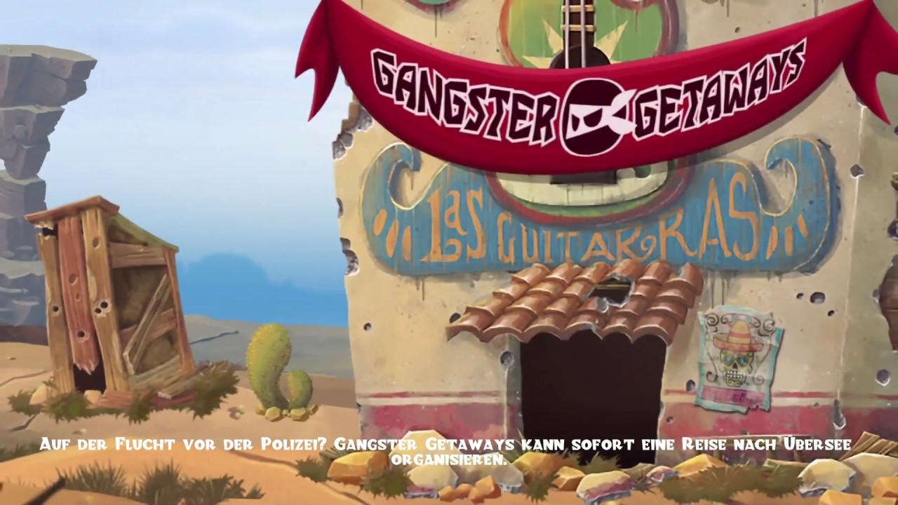 Worms WMD - Animated Clip #3 - Gangster Getaways (with german subs ...