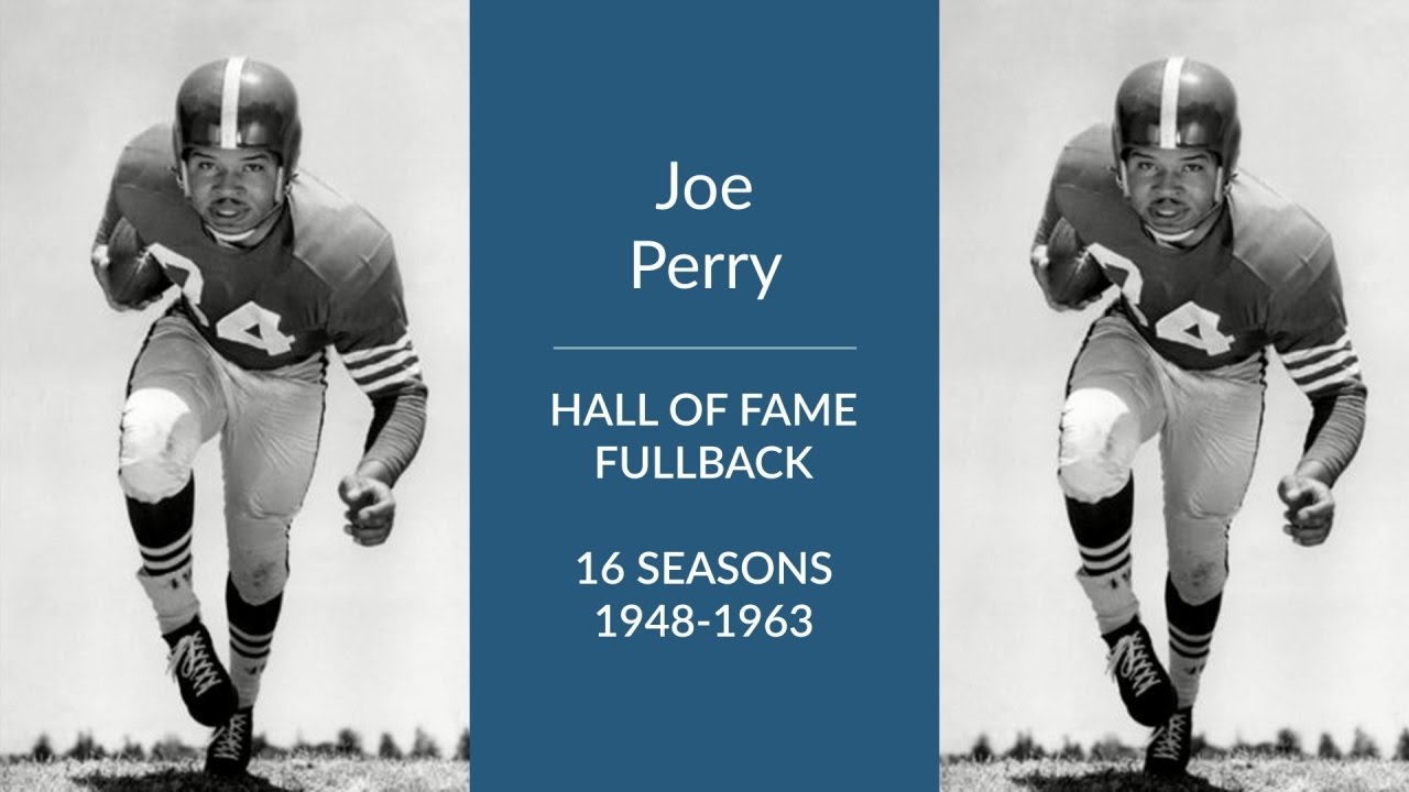 Joe Perry: Hall of Fame Football Fullback - YouTube
