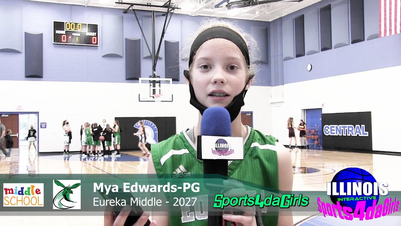 [ Sports4daGirls ] Mya Edwards (PG) Eureka Middle 2027 - YouTube