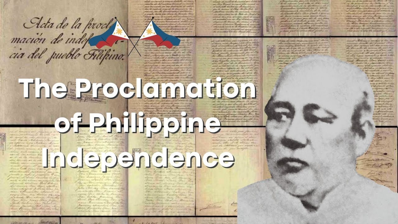 Analysis on the Proclamation of the Philippine Independence - YouTube