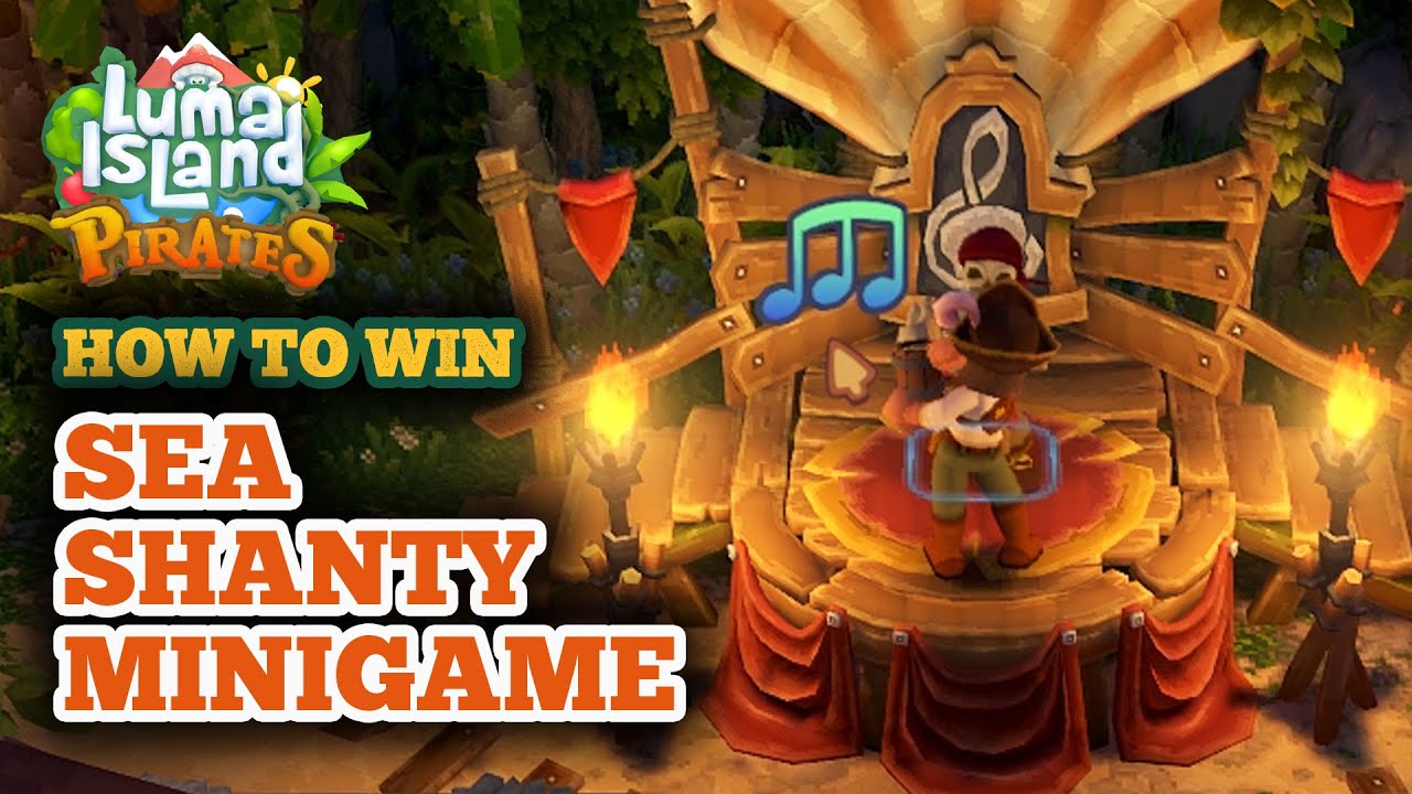How to Win Sea Shanty Minigame in Luma Island - Rum & Bass! Achievement ...