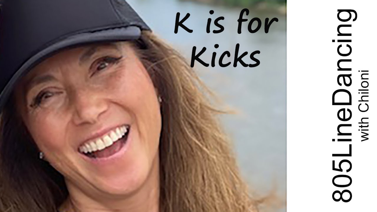 K is for Kicks - Line Dance Tutorial - YouTube