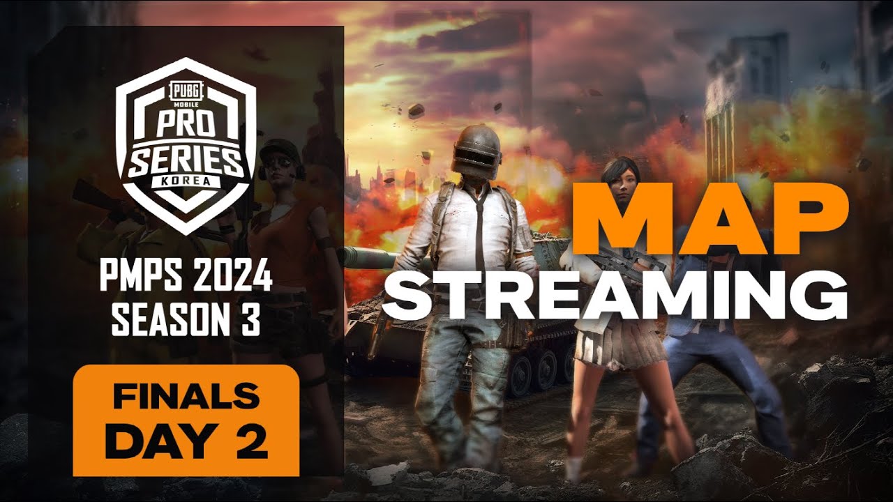 [맵방] PMPS 2024 SEASON 3 FINALS DAY 2 (10.05) l 배틀그라운드 모바일 - YouTube