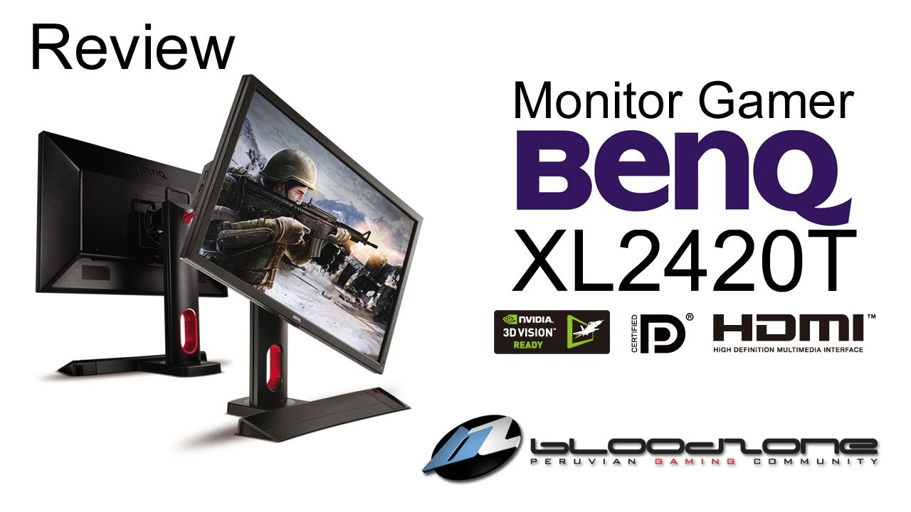 Unboxing y Review: BenQ XL2420T (Español) - YouTube