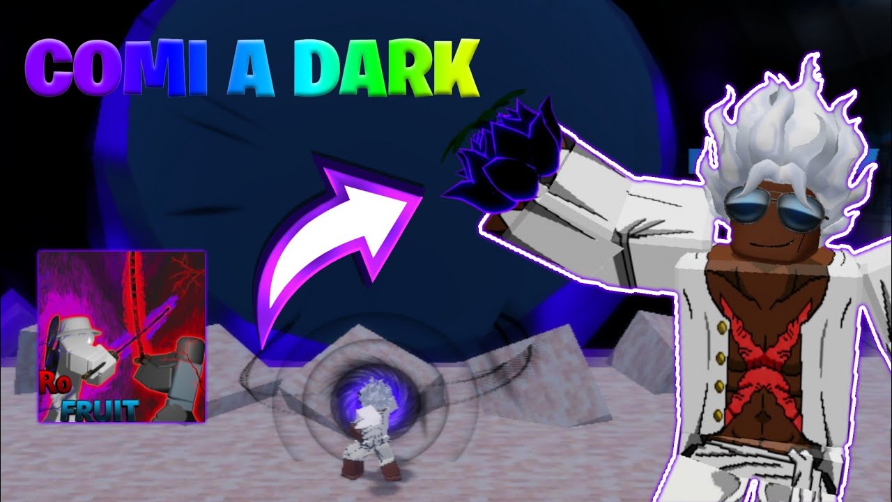CONSEGUI A DARK NO RO FRUIT E MATEI O BOSS DA ESPADA EMMA !!! ROBLOX ...