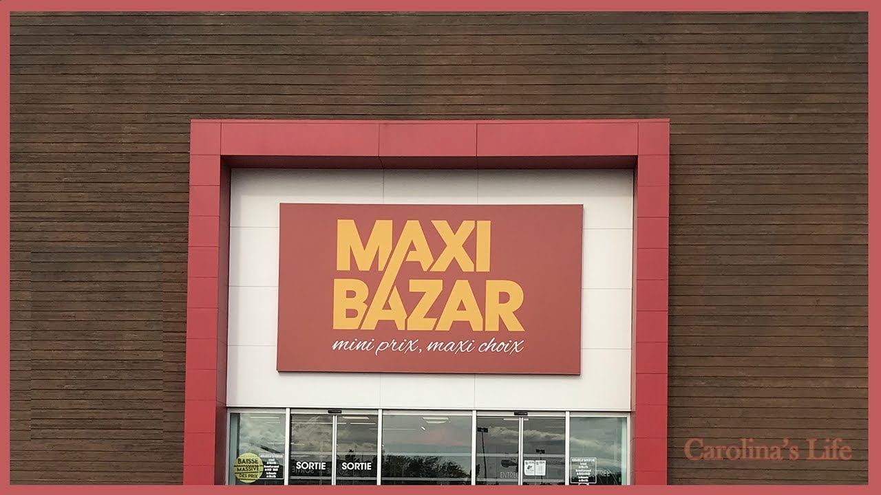 MAXI BAZAR | Addict Maxi Bazar | Décoration | Big Haul | Vlog Carolina ...