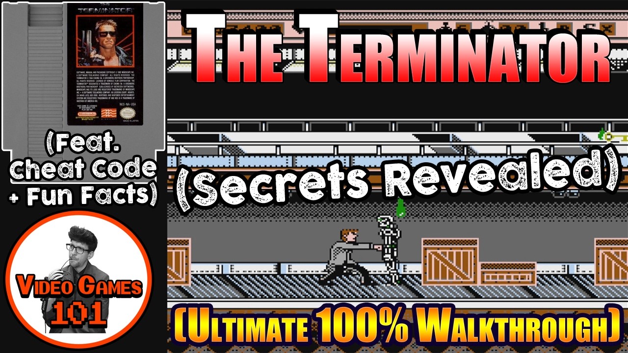 The Terminator NES Walkthrough | 100% Guide | Video Games 101 - YouTube