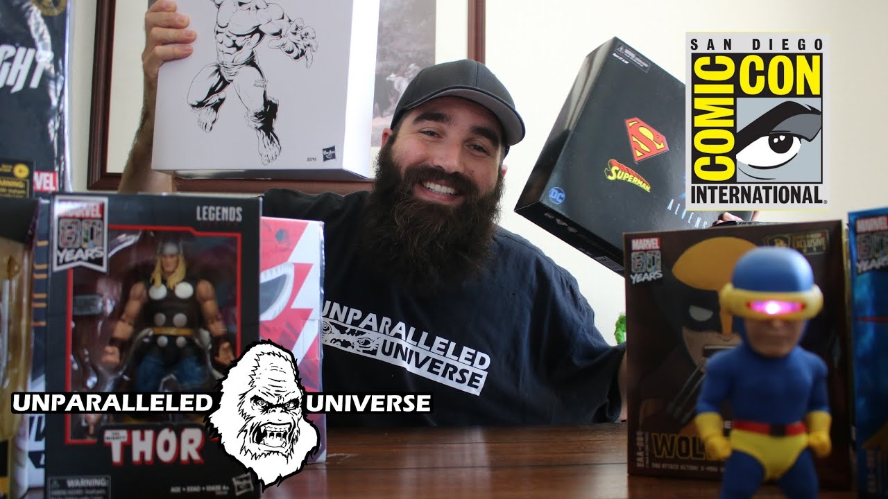 San Diego Comic-Con 2019 Haul And Giveaway Winners - YouTube