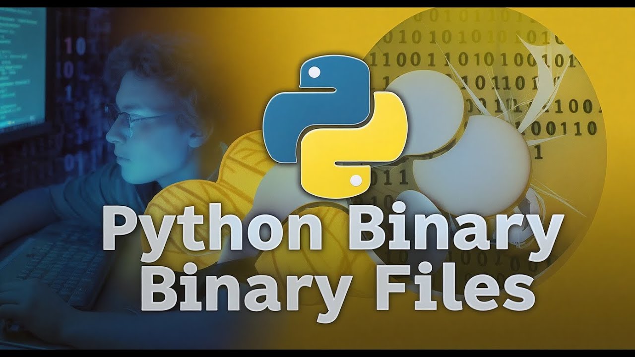 How to Handle Binary Files in Python - YouTube