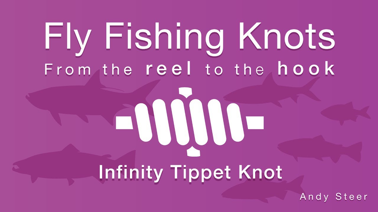 How To Tie The Infinity Tippet Knot - YouTube