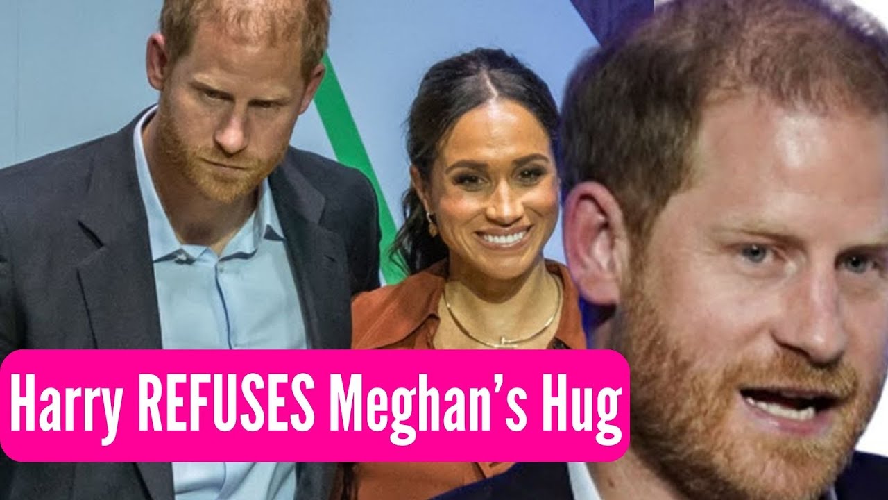 Harry's Awkward Refusal: Meghan’s Sweat Stains Spark Tense Moment at ...