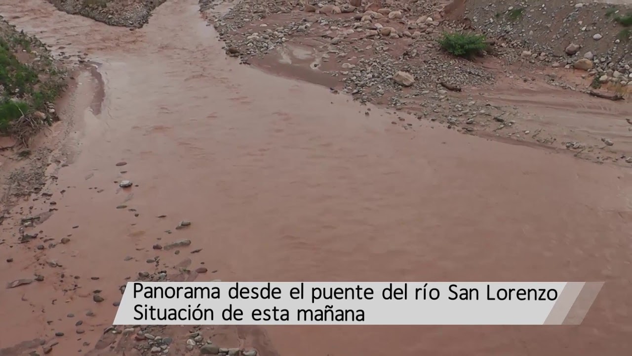 Río San Lorenzo: aumento del caudal se mantiene en los límites y no ...