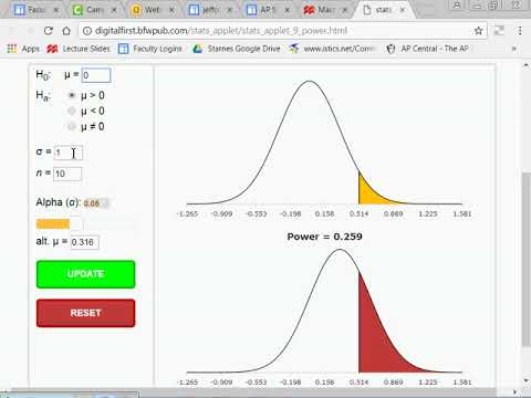 AP Stats - 9.3C - Using Tests Wisely - YouTube