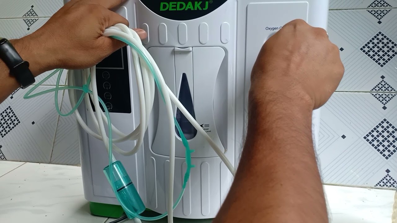 Oxygen Concentrator DEDAKJ DE-2A uses and review. How to use DEDAKJ ...