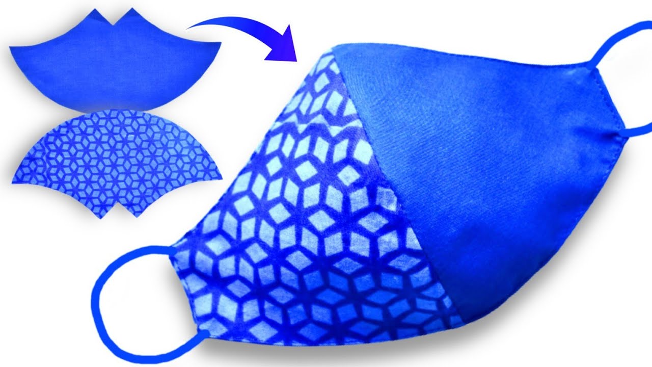 Very Easy New Style Pattern Mask - Face Mask Sewing Tutorial - Anyone ...