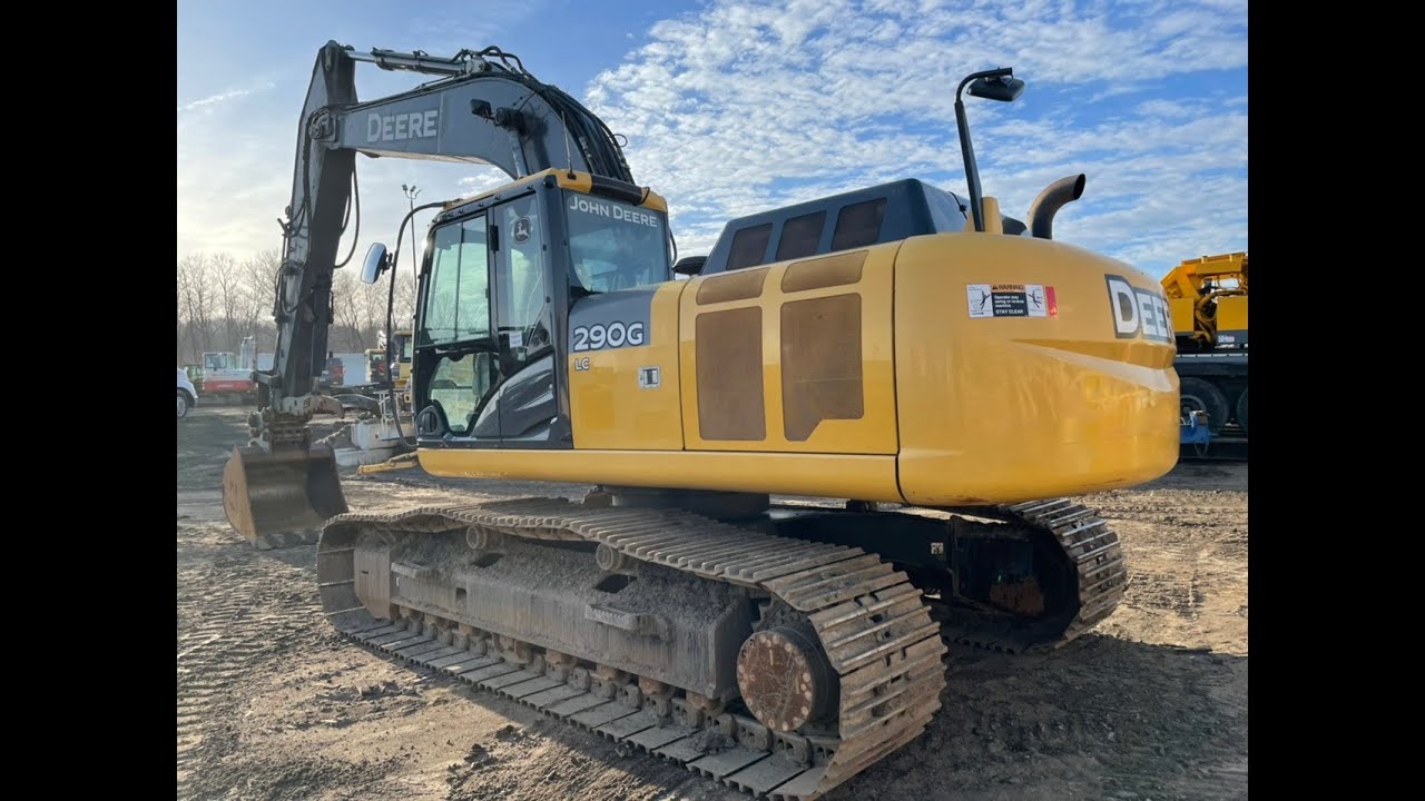 6,000 hour Deere 290G excavator! - YouTube