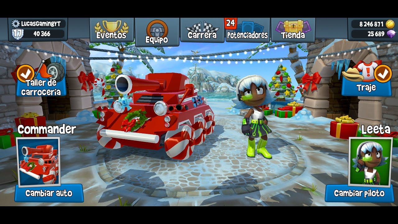 BEACH BUGGY RACING 2: AUTO COMMANDER MODO NAVIDEÑO #844 - YouTube