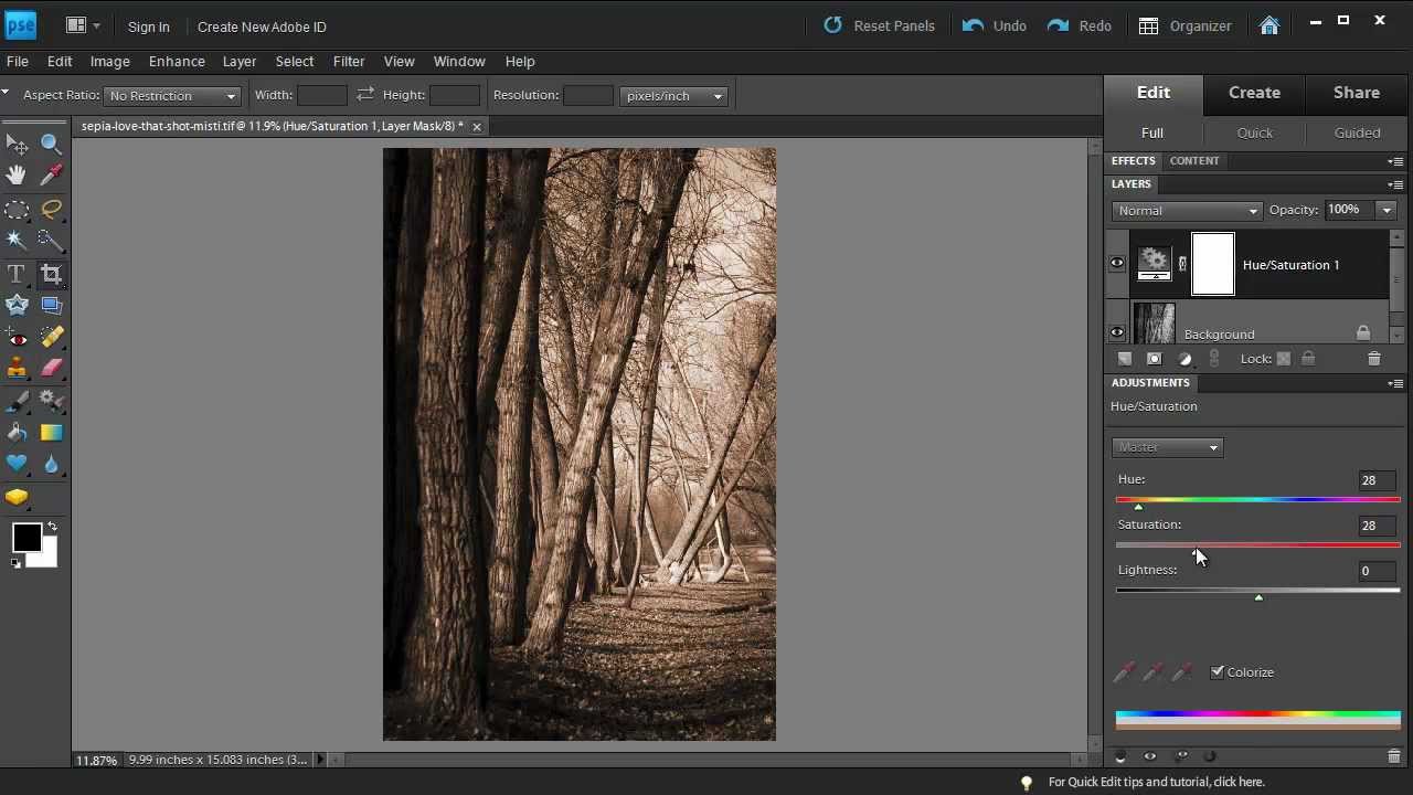 How to Make a Sepia Photo - YouTube