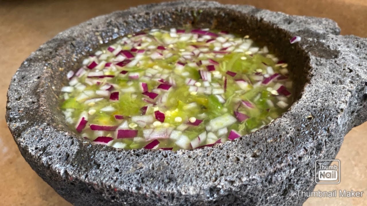 Chile de olote con huevo - YouTube