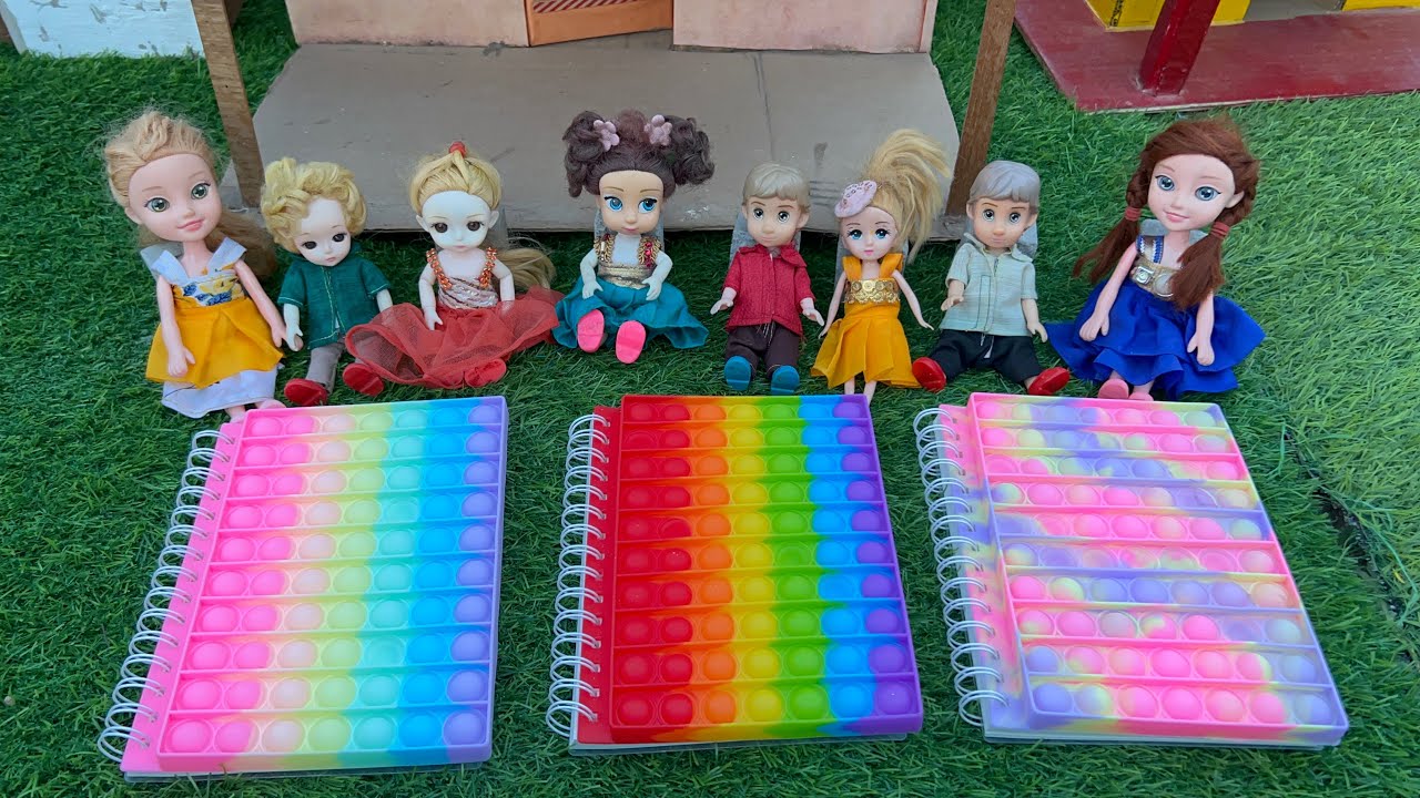 Pop it Note book - YouTube