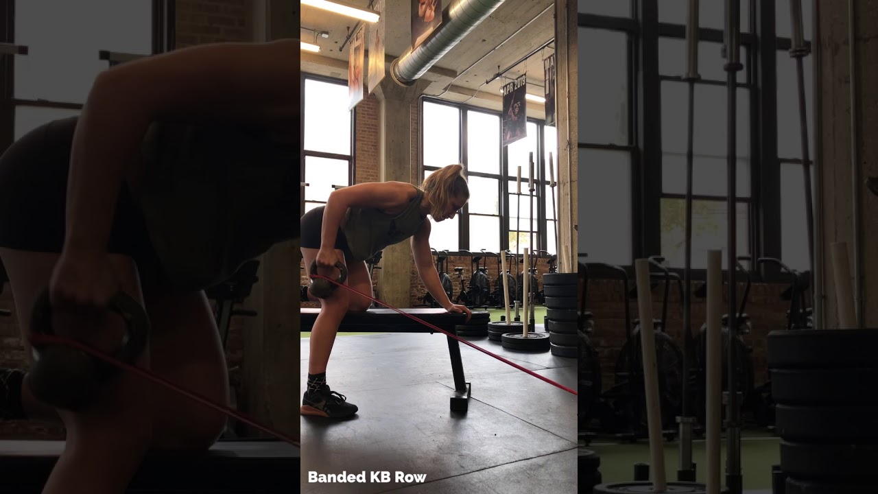 Bent Over KB Row - YouTube