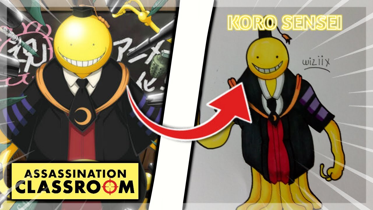 SPEED DRAWING : KORO SENSEI | ASSASSINATION CLASSROOM - YouTube