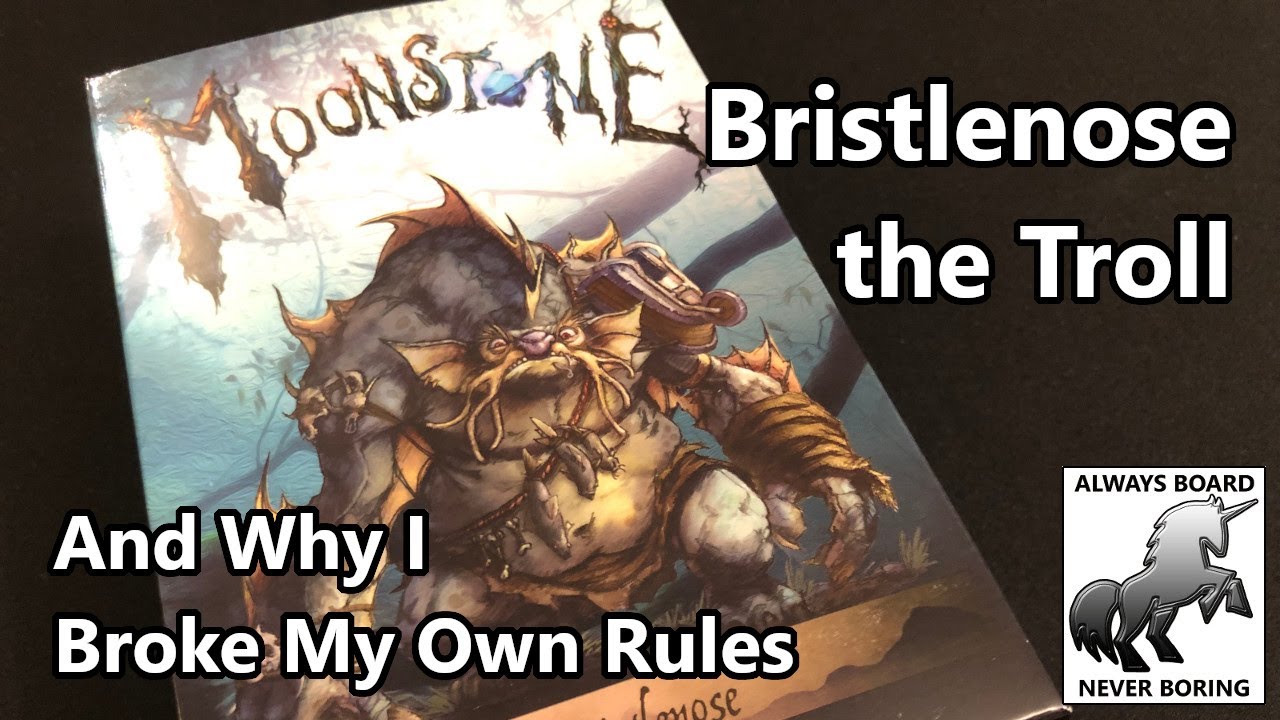 Bristlenose Troll from Moonstone | Unboxing & Review | Also Reflecting ...