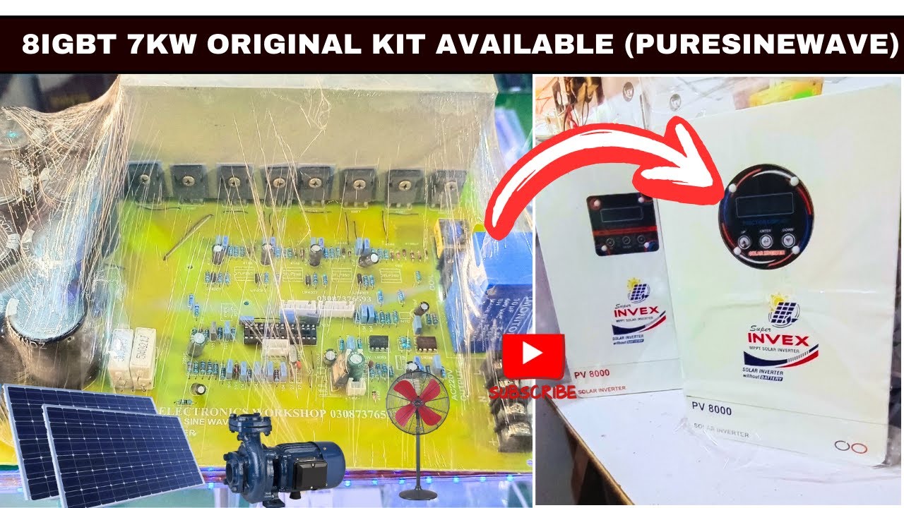 7000W OFF Grid Solar Inverter KIT | Pure Sine Wave | WITHOUT BATTERY ...