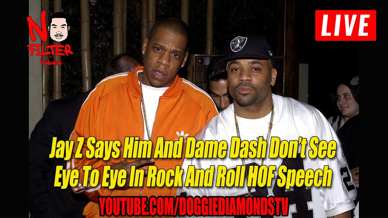 Jay Z Says Him And Dame Dash Don’t See Eye To Eye In Rock And Roll HOF ...