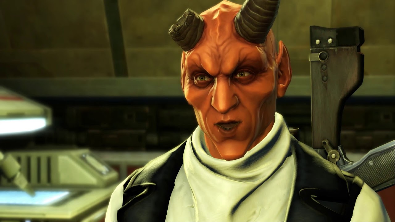 SWTOR - Bounty Hunter - Companion Conversation - Gault Rennow - YouTube