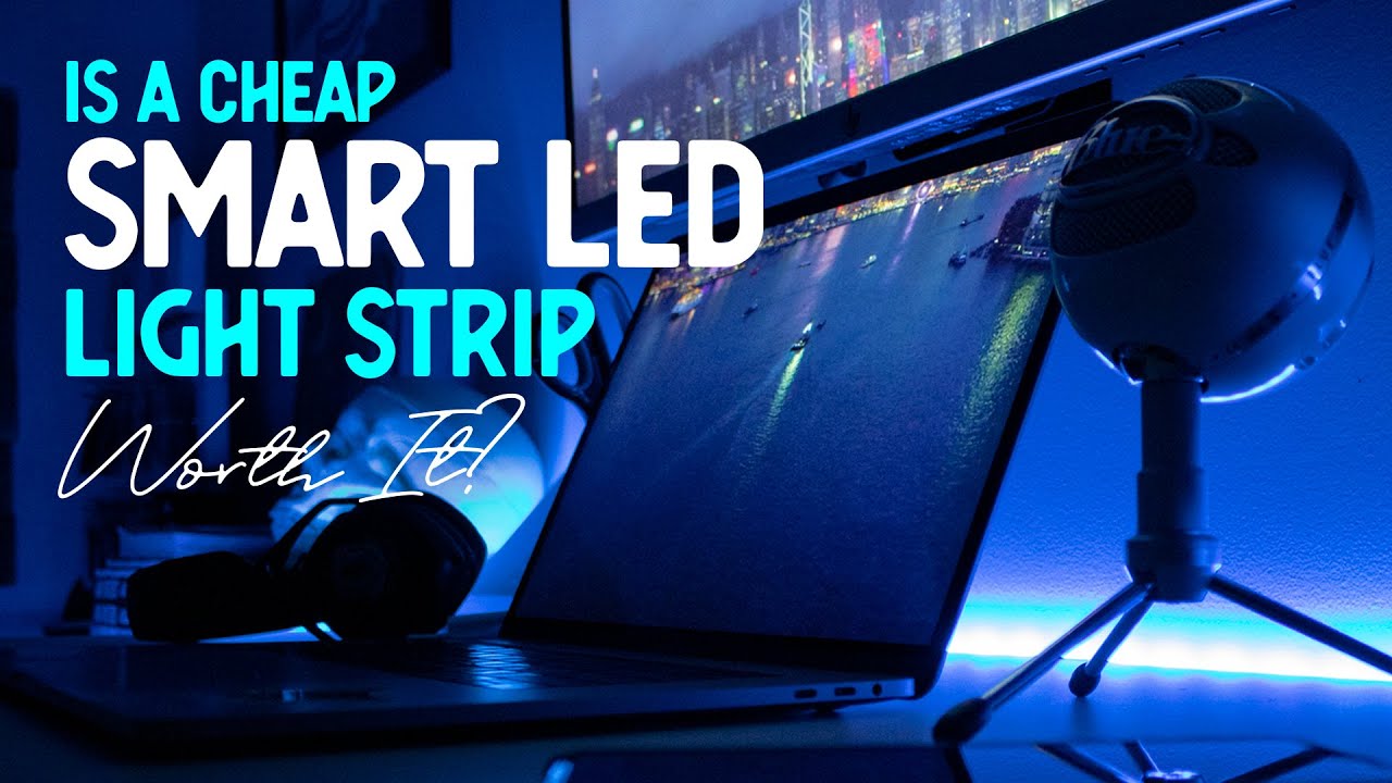Improve Your Lighting For YouTube - Is A Cheap Smart LED Light Strip ...
