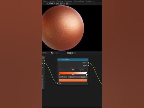Procedural copper material in Blender 🥉#3d #blender3d #b3d #Blender #tutorials #tutorial3d - YouTube