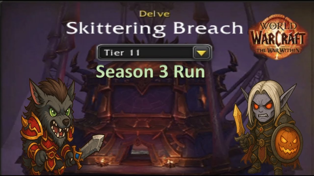 🕷️WOW The War Within Season 3 DELVE | CHAOS in SKITTERING BREACH! 🕷️ # ...