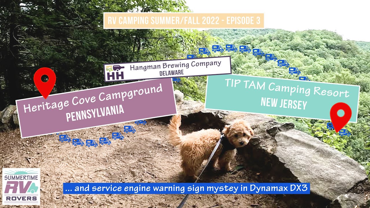 RV Campgrounds in Pennsylvania and New Jersey: Heritage Cove Campground ...