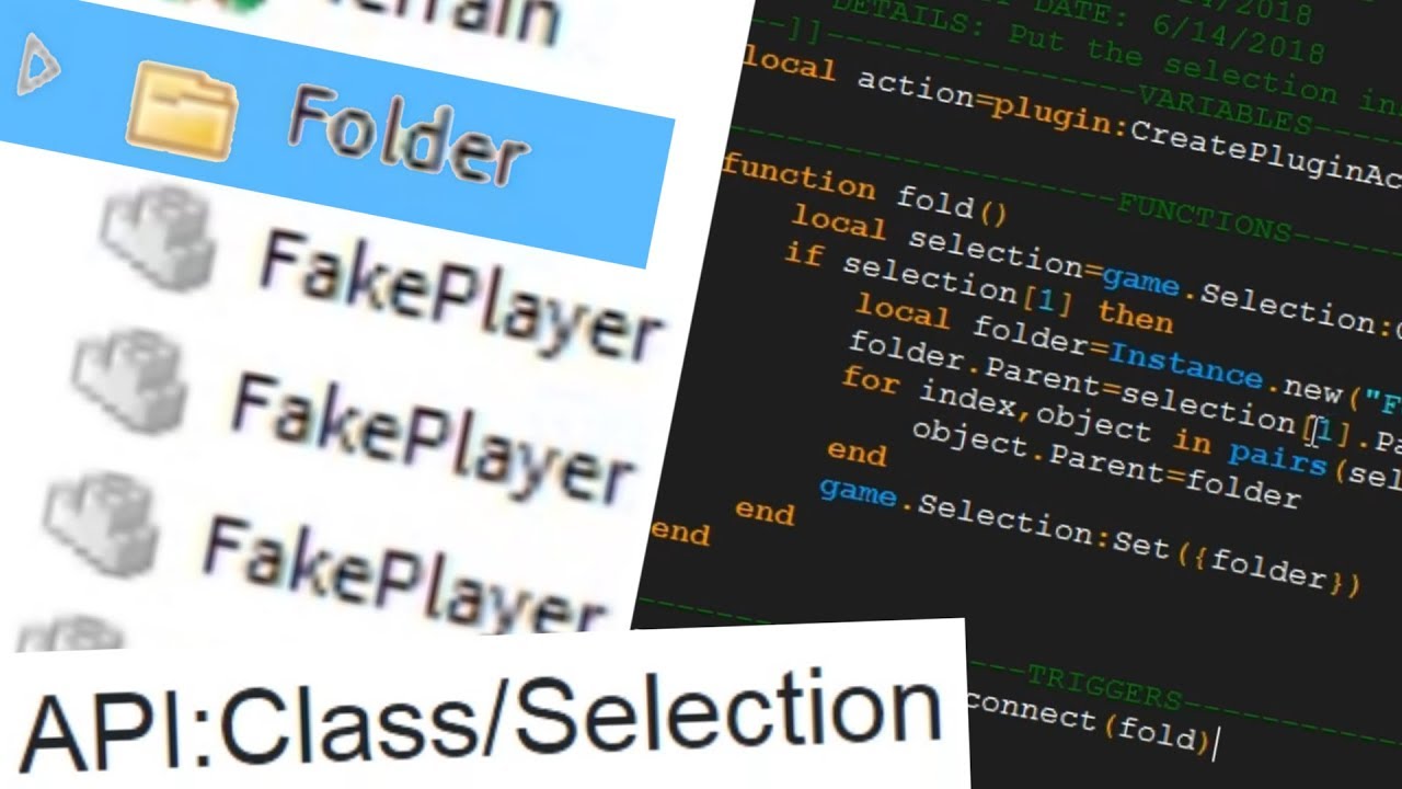 Utilizing game.Selection in your Plugin | Roblox Tutorial - YouTube