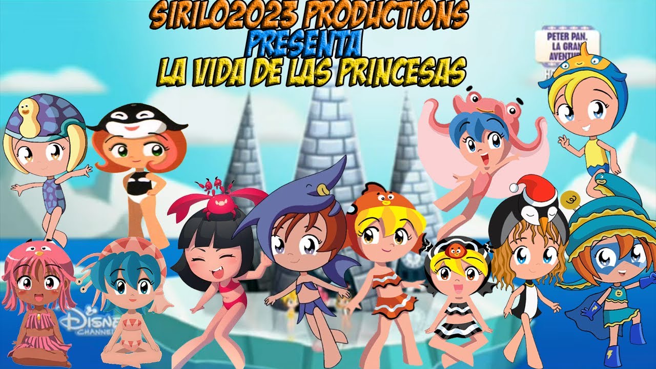 princesas del mar loquendo la vida de las princesas "un dia con marli y ...