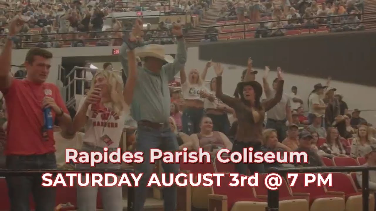 Bulls, Bands and Barrels - Saturday, August 3. Rapides Coliseum in ...