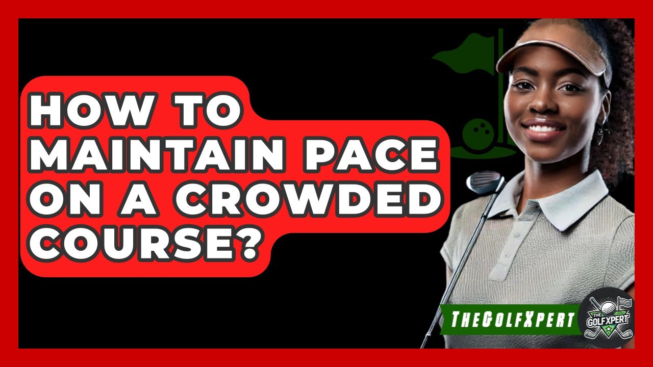 How To Maintain Pace On A Crowded Course? - The Golf Xpert - YouTube