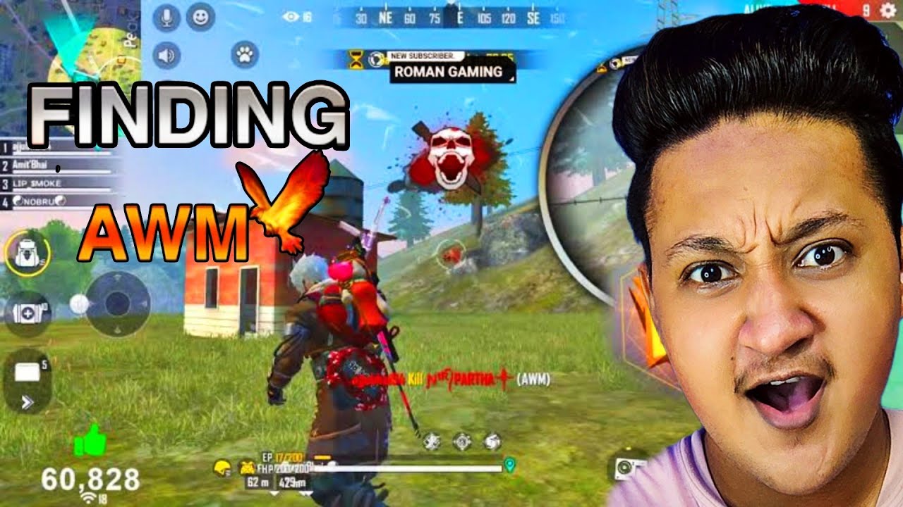 The Search for AWM in Free Fire! 🔫 Can I Find It? - YouTube