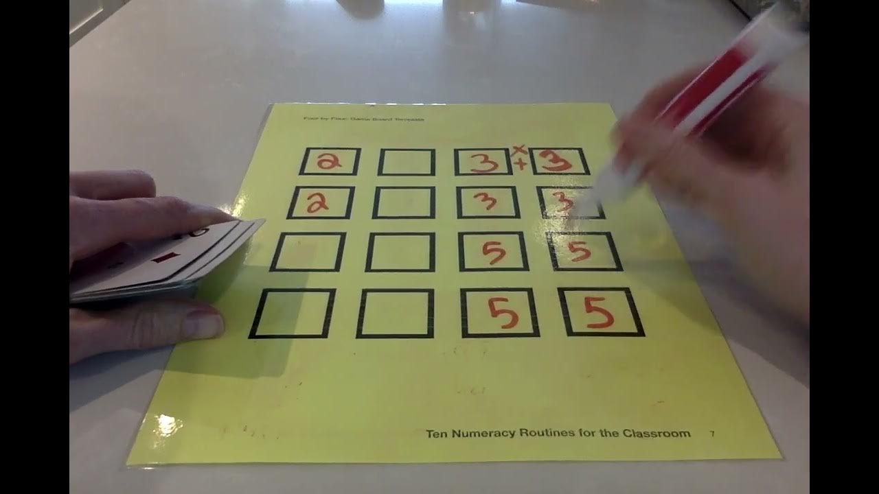 Four Square Math - YouTube