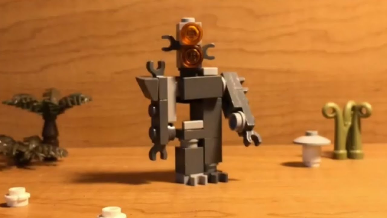 Lego Minecraft- Creaking MOC - YouTube