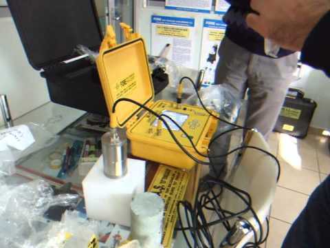 ULTRASONİK BETON TEST CİHAZI -1 ( foreas.com ) - YouTube