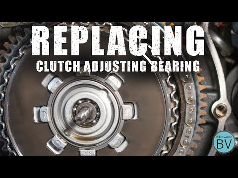 Bikervation - Replacing the Clutch adjusting screw bearing #8885 with a ...