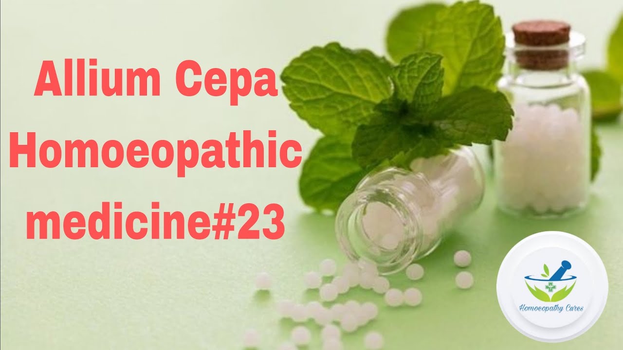 Allium Cepa | Homoeopathic medicine - YouTube